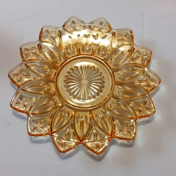 federal glass | Kitchen | Vintage Federal Glass Plate | Poshmark